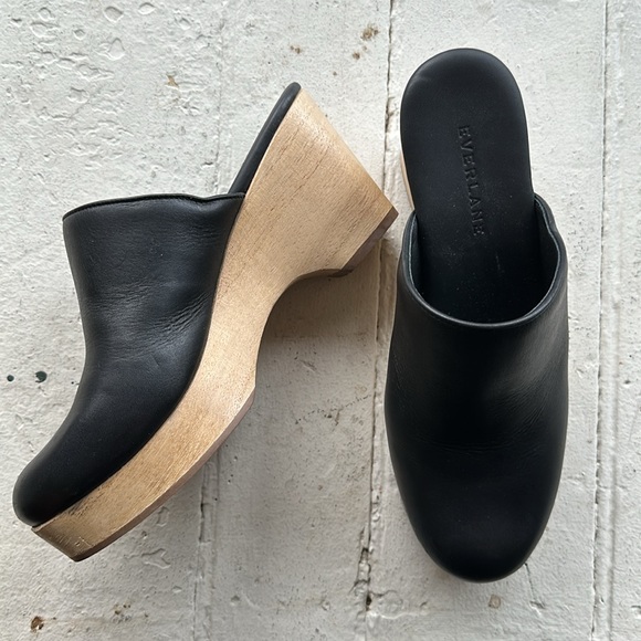 Everlane | Shoes | Everlane Black Clogs 6 | Poshmark